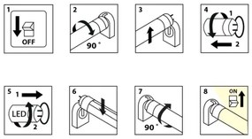 LED trubice zářivka McLED GLASS LEDTUBE 150cm 23W (58W) T8 G13 neutrální bílá ML-331.008.89.0