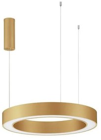 Nova Luce Závěsné LED svítidlo MORBIDO, ø 60cm, 50W, 2700K-4000K vč.dálkového ovládání stmívatelné Tuya Barva: Černá
