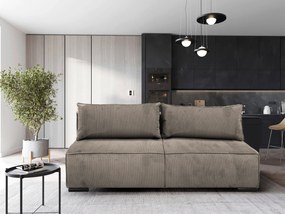 XXXLutz ROZKLÁDACÍ POHOVKA, textil, světle hnědá MID.YOU - Rozkládací pohovky - 001574006302