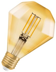 OSRAM LED žárovka E27 4W Vintage Diamond 824 zlatá