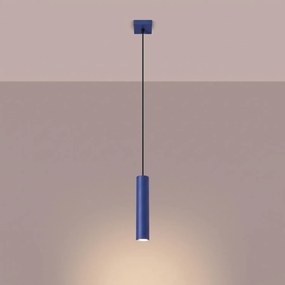 Sollux Lighting Závěsné svítidlo LAGOS 1 ultramarín