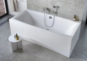 Cersanit Virgo akrylátová vana 190x90cm + nožičky, bílá, S301-221