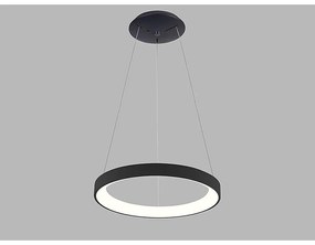 LED 2 Závěsné vnitřní stropní svítidlo BELLA SLIM P.48 cm černé