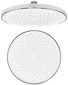 Sapho - Hlavová sprcha, průměr 22 cm, chrom/bílá SK852