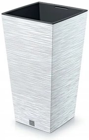 Květináč FURU SQUARE 29,5 cm, bílá, 29,5 cm