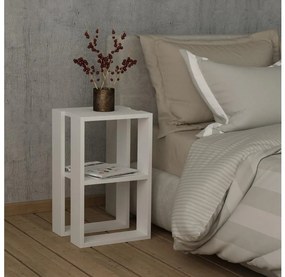 Asir | Noční stolek LONIE 55x30 bílá | AS0528