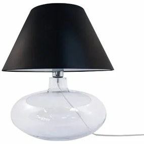 Zuma Line Stolní lampa ADANA TRANSPARENT ⌀ 40 cm, v. 44 cm Barva: Černá