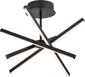 Rabalux Černé stropní LED svítidlo Matilde 490mm 30W 71270