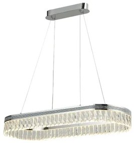 LED Stmívatelný křišťálový lustr na lanku THALIA LED/50W/230V 3000-6000K + DO