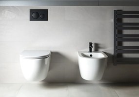Bruckner Bruckner, FULDA závěsný bidet, 36x52cm, bílá, 201.611.4