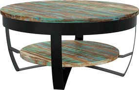 Konferenční stolek masivní recyklované dřevo 65 x 32 cm 244674