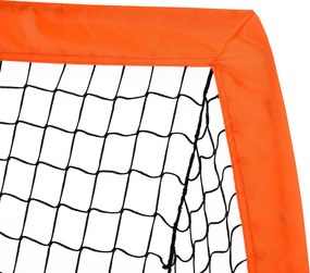 HOMCOM Fotbalová branka 2 kusy Skládací 183 x 90 cm Fotbalová branka s taškou odolná vůči počasí pro venkovní fotbal pro dospělé Branky do zahrady pr…