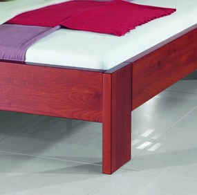 FMP Lignum Lena postel - buk průběžný Moření: lak č. 403, Výška bočnice: 45 cm, Rozměr: 180 x 200 cm
