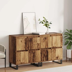 Servírovací skříň 2 ks Staré dřevo 60 x 35 x 70 cm 3394545