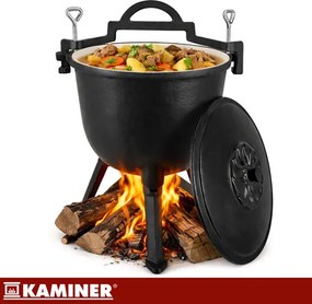 Litinová smaltovaná konvice Kaminer 8l