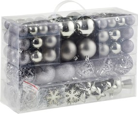 XXXLutz SADA VÁNOČNÍCH KOULÍ 111dílné X-Mas - Vánoční ozdoby - 003579082001