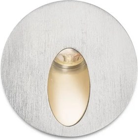 RED R10638 ELICA kruhová venkovní matný nikl 230V/700mA LED 3W IP54 3000K - RED - DESIGN RENDL