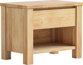 XXXLutz NOČNÍ STOLEK, divoký dub, barvy dubu, 60/47/38 cm Linea Natura - 002768008806