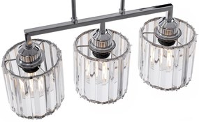 Toolight - Stropní svítidlo GLAMOUR 3xE27 392228, chromová, OSW-09685
