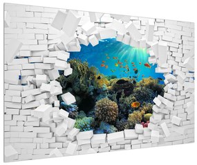 Obraz podmořského světa (120x80 cm)