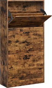 XXXLutz VYKLÁPĚCÍ BOTNÍK, hnědá, černá, 60/120/24 cm Boxxx - Online Only šatny & botníky - 002543016801