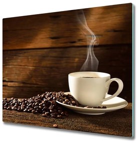 Skleněná deska - D54604060 - Šálek kávy 60 x 52 cm