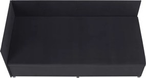 Válenda AURIA UNI 90x200 s úložným prostorem, šedá Trinity 34 Kondela 0000395671