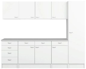 FALCO Potravinová skříň Cassie 510 dub 5825