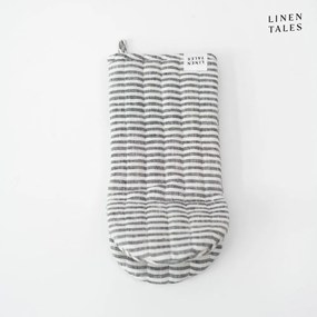 Lněná chňapka Thin Black Stripes – Linen Tales