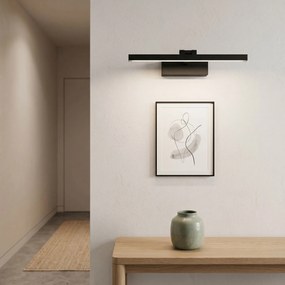 Toolight Rea, Koupelnové nástěnné LED svítidlo APP1866-1W 40 cm Black, OSW-66022