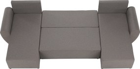 Univerzální sedací souprava, šedobéžová Taupe, DAKAR NEW U