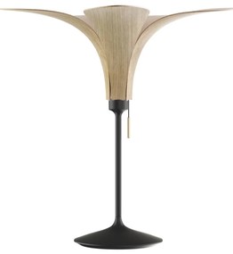 Stolní lampa UMAGE Jazz světlý dub, černý podstavec