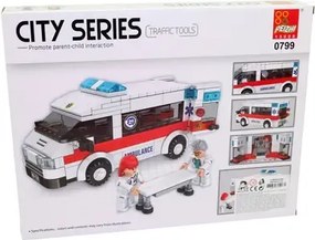 Made 21122 Malý mechanik - ambulance / 255 kostek / od 6 let