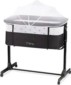 MoMi REVO tmavě šedá / Postýlka / do 9 kg