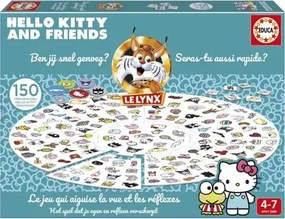 EDUCA Hra Lynx Hello Kitty 150 obrázků / Postřehová hra / 150 kartiček