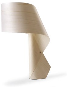 Elegantní stolní lampa z dřevěné dýhy Air Table  Elegantní stolní lampa z dřevěné dýhy Air Dekor: Slonovinově bílý