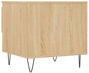 Konferenční stolky 2 ks dub sonoma 50x46x50 cm kompozitní dřevo - Default Title