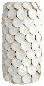 House Doctor, Keramická váza DOT, 30 cm | bílá