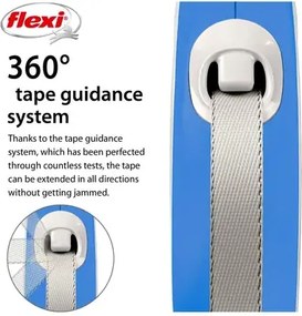 Flexi Comfort L pásek 8m modré / Vodítko