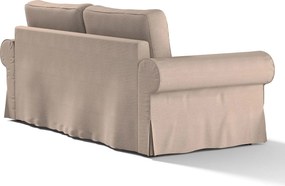 Potah na pohovku IKEA Backabro,  3-místná, rozkládací barva béžová látka pletený vzor