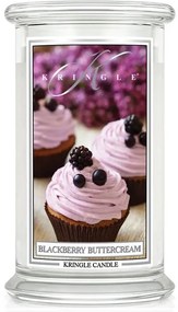 Kringle Candle – vonná svíčka Blackberry Buttercream (Ostružiny a máslový krém), 624 g