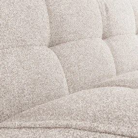 Béžová pohovka z textilie bouclé 204 cm Cluster – vtwonen