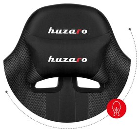 Huzaro Herní židle Force 4.7 s výsuvnou podnožkou - Šedá