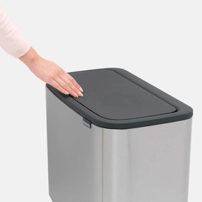 Brabantia BO Touch Bin 11+23L matná ocel otiskuvzdorná
