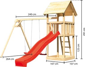 LANIT PLAST, s.r.o. dětské hřiště KARIBU LOTTI 89346 LG1824