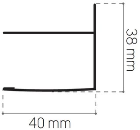 Glass 1989 isy - posuvné dveře - čtvrtkruh, pro šířku vaničky 80 cm