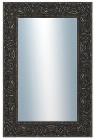 DANTIK - Zarámované zrcadlo - rozměr s rámem cca 40x60 cm z lišty PRAHA černá (2753)