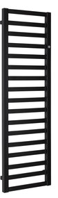 Hopa Poppy koupelnový radiátor 500 x 1310 mm spodní připojení barva černá RADPPY501331