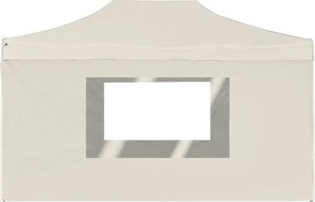 vidaXL Profesionální skládací party stan + stěny hliník 4,5 x 3 m [45500] Barva: Bílá