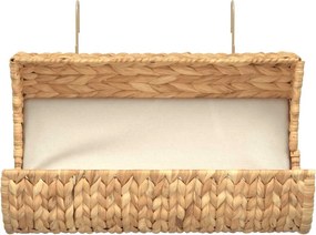 Pelíšek pro kočku s polštářkem vodní hyacint 37 x 20 x 20 cm 245496